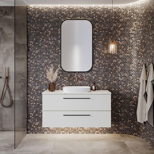Timberline Henley Kent Wall Hung Vanity With Above Counter Basin — The ...