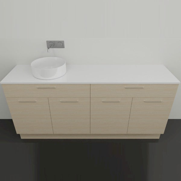 Timberline Taylor Floor Standing Vanity with SilkSurface Top & Basin ...