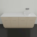 Timberline Taylor Floor Standing Vanity with SilkSurface Top & Basin ...