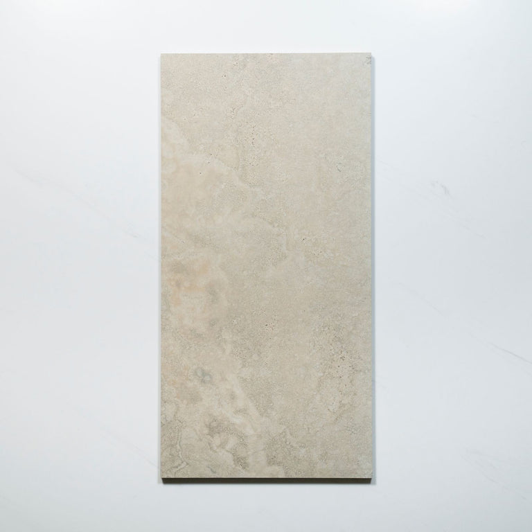 Tuscan Beige Travertine Look Tile 300mm x 600mm 36CRWBEM - The Blue Space