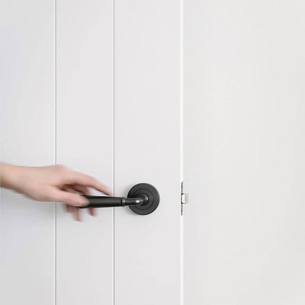 Zanda Oxford Privacy Door Handle Set Graphite Nickel online at The Blue ...