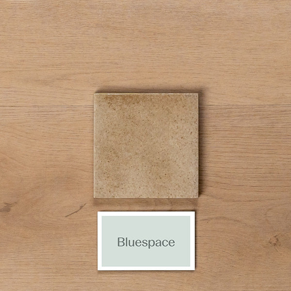 Sicily Beige Gloss Zellige Cushioned Edge Porcelain Tile 100x100mm ...