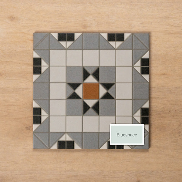 Alicante Derby Matt Cushioned Edge Porcelain Tile 316x316mm — The Blue ...