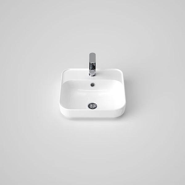 Caroma Tribute Square Inset Basin 420mm, Best Price — The Blue Space
