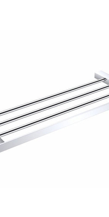 Bianca Towel Rack - Chrome | The Blue Space