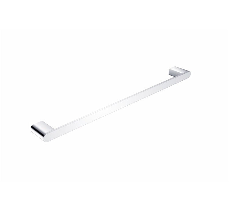 Bianca Single Towel Rail 600mm - Chrome | The Blue Space