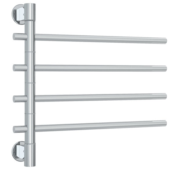 Thermorail Non Heated Swivel Rail 4 Bar 600x540 - Polished | The Blue Space