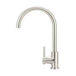 Buy Meir Round Kitchen Sink Mixer Brushed Nickel online at The Blue Space
