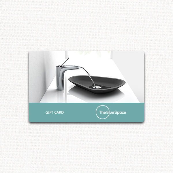 The Blue Space Gift Card, Perfect For Bathroom or Kitchen Renovators