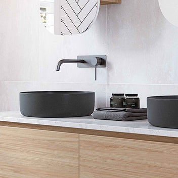 Timberline Allure Black Above Counter Basin, Best Price Online - The ...