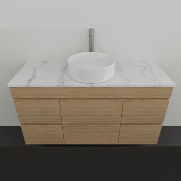 Timberline Bargo Wall Hung Vanity with Silksurface Top & Basin — The ...