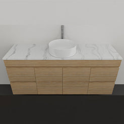 Timberline Bargo Wall Hung Vanity with Silksurface Top & Basin — The ...