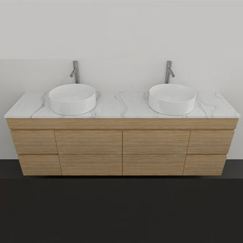 Timberline Bargo Wall Hung Vanity with Silksurface Top & Basin — The ...