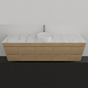 Timberline Bargo Wall Hung Vanity with Silksurface Top & Basin — The ...