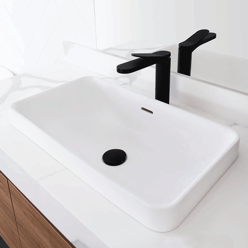 ADP Respect Semi Inset Solid Surface Basin, Best Price - The Blue Space
