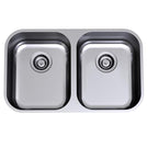 Clark Monaco Double Bowl Undermount Kitchen Sink - The Blue Space