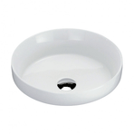 Fienza Reba Ceramic Semi-Inset Basin Gloss White - The Blue Space
