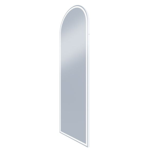 Remer Great Great Arch 600 x 1800mm LED Mirror Matte White Frame - I ️ ...