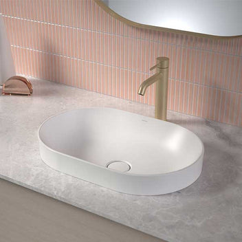 Caroma Liano II 530mm Inset Basin White - The Blue Space