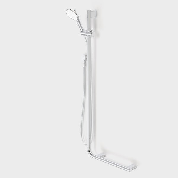 Caroma Opal Support VJet Shower with 90 Degree Rail - Left and Right ...