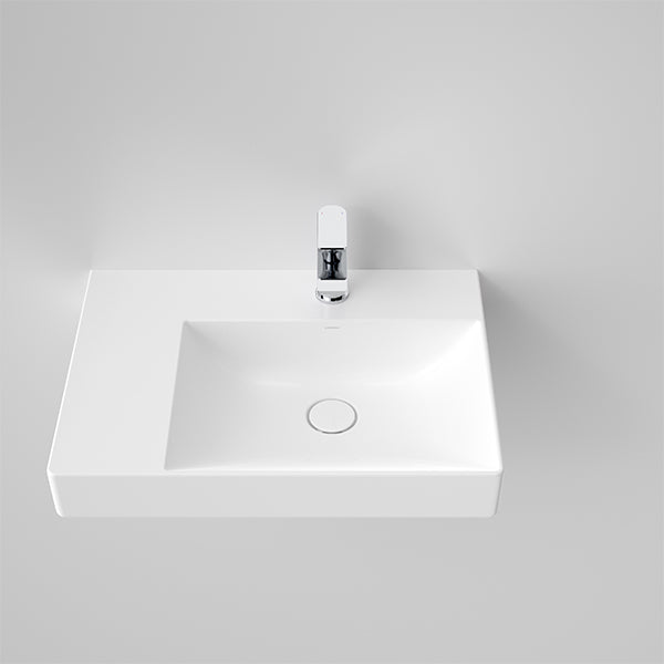 Caroma Urbane II Left Hand Shelf Wall Basin, Online - The Blue Space