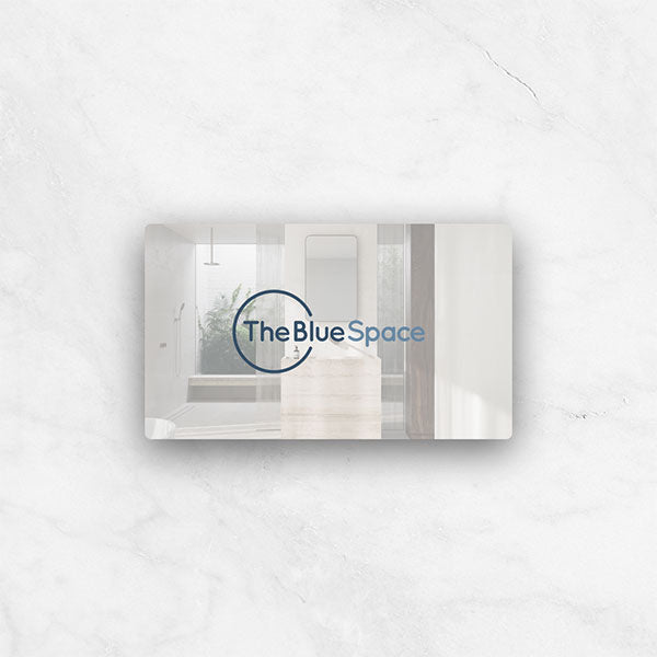The Blue Space Gift Card, Perfect For Bathroom or Kitchen Renovators