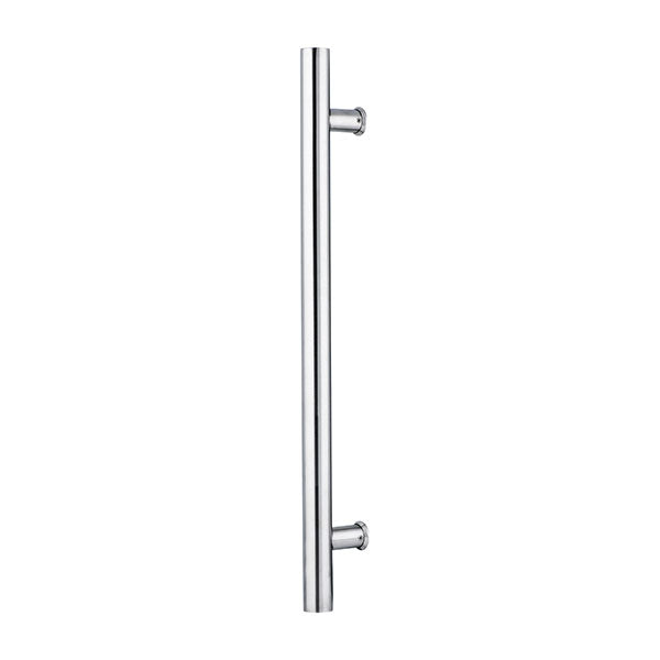 Lane Pull Door Handle 600 X 450 X 32 Round Satin Stainless Steel ...