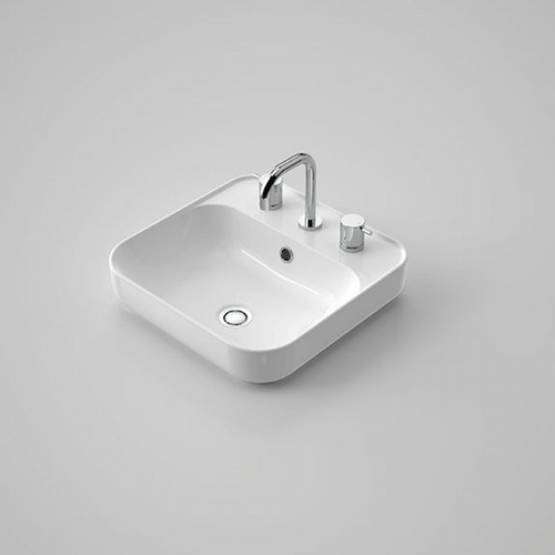 Caroma Luna Inset Basin Without Tap Landing, Best Price - The Blue Space